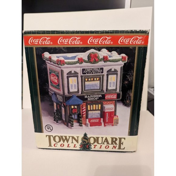 Coca Cola | Holiday | Cocacola Town Square Collection Barber Shop ...